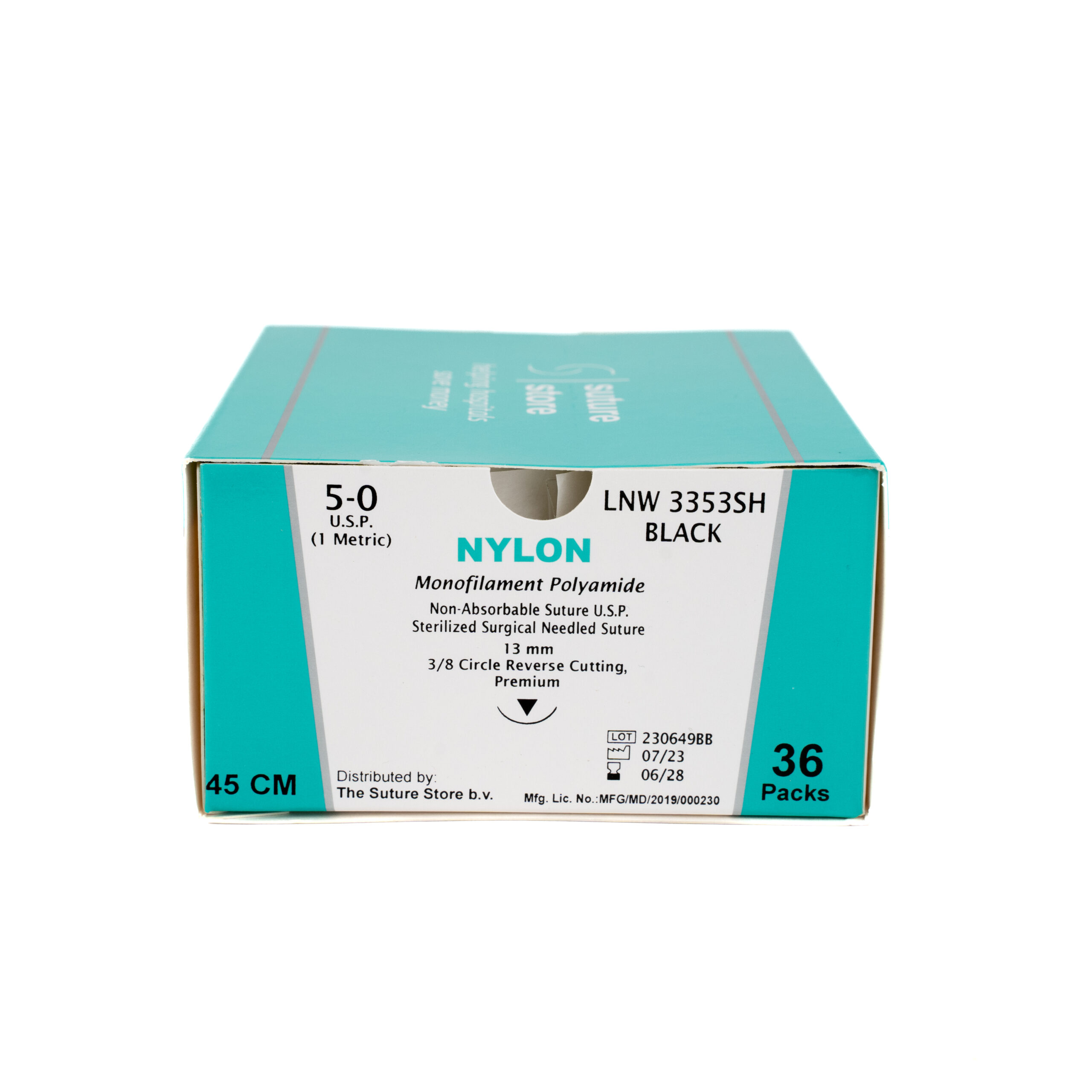 5-0 Polyamide monofilament